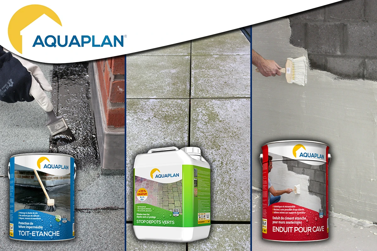 Aquaplan, votre expert en protection contre l'humidité. - Bodson